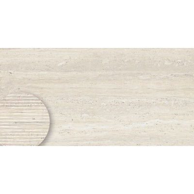 0012866 Sensi Roma 🏆 Wave Ivory Nat Rett 60x120 декор от ABK купить ...