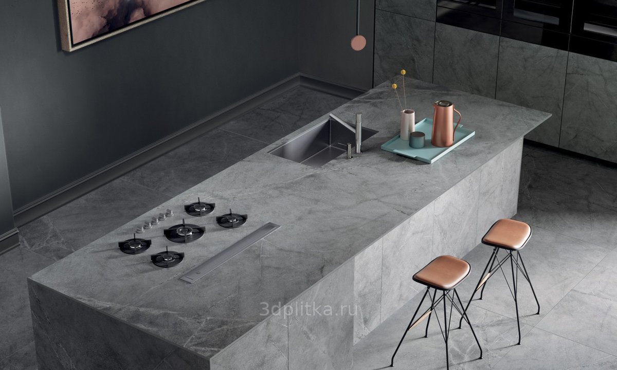 Abkstone Atlantis Smoke 🏆 купить плитку и керамогранит в Москве – цена Абкстоун Атлатис Смог ...