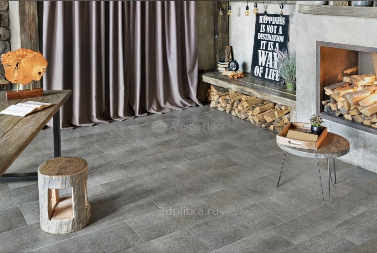Alpine Floor Stone Mineral Core ECO 4-23 Майдес SPC каменно-полимерная ...