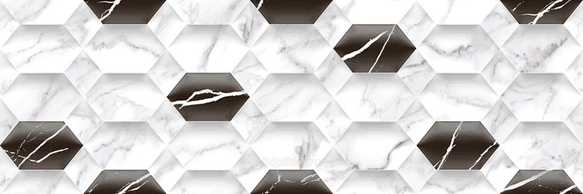 Carara Hexa Dec 30x90 настенная плитка от Gravita купить керамическую ...