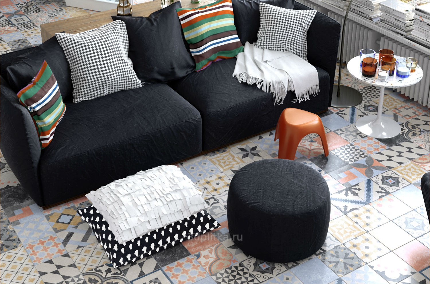 Creto Ethno 🏆 купить плитку по низкой цене в Москве. Керамогранит Ethno фабрики Крето (Россия)