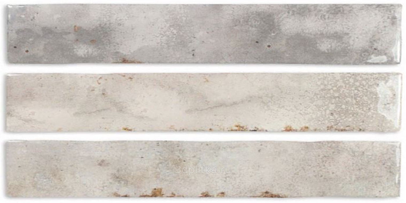 Enamel 🏆 Smoke 5x25 настенная плитка от DNA Tiles купить керамическую ...