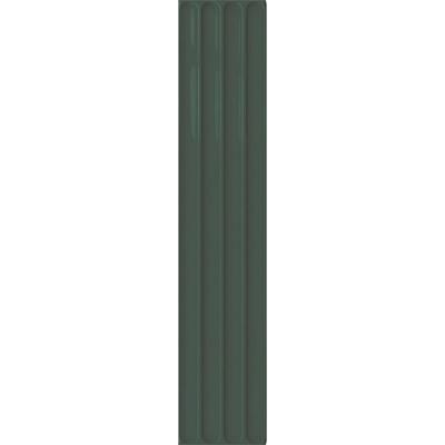 Plinto 🏆 In Green Gloss 10,7x54,2 настенная плитка от DNA Tiles купить ...