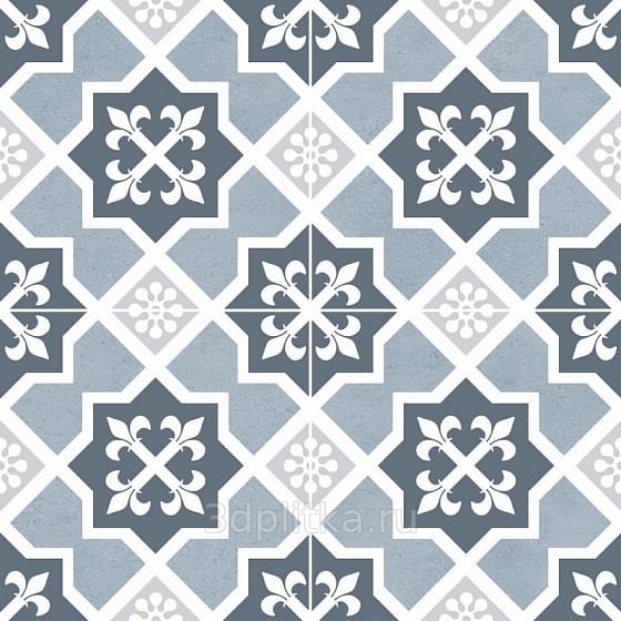 Origin 🏆 Lester Blue 44,5x44,5 керамогранит от Dual Gres купить керамическую плитку и ...