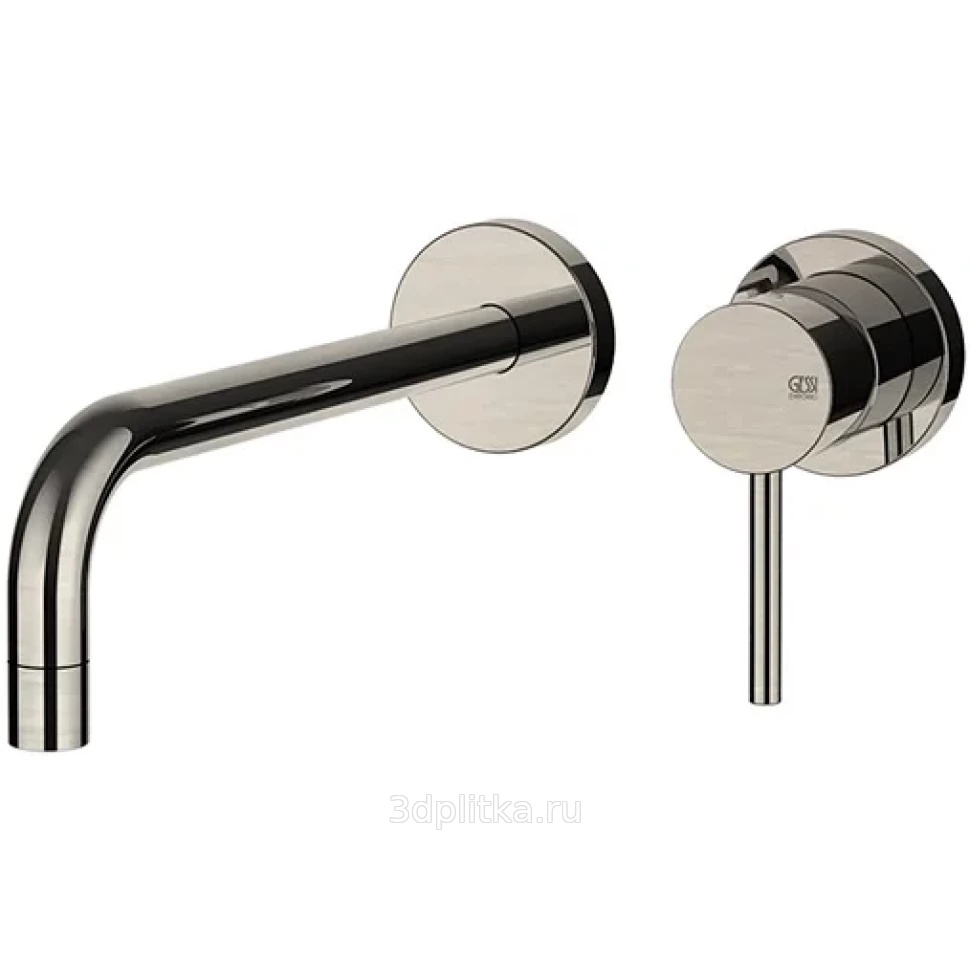 Gessi Via Tortona 44825#149 Встраиваемый для раковины Никель (матовый ...