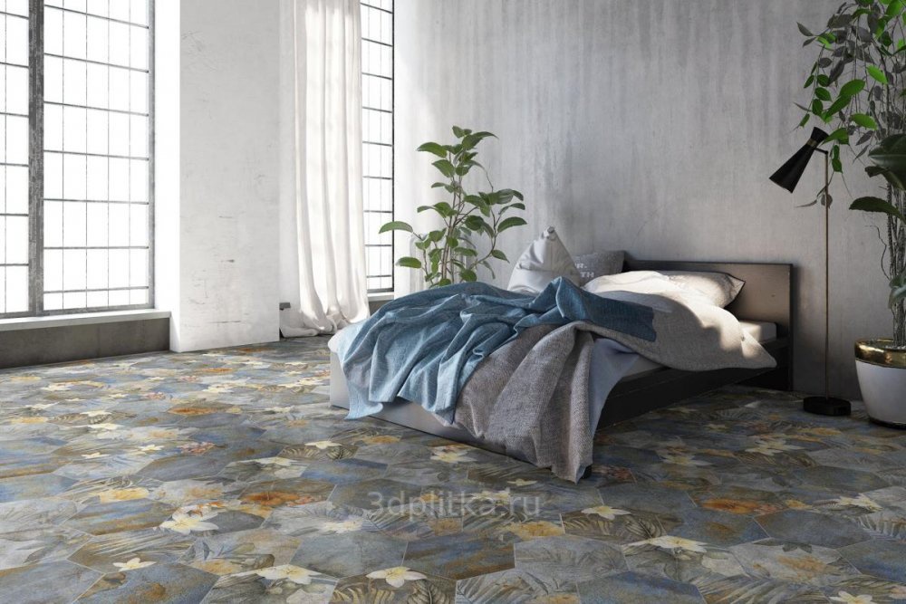 ITT Ceramic Hibiscus Hexa 🏆 купить плитку и керамогранит в Москве – цена АйТиТи Hibiscus Hexa ...