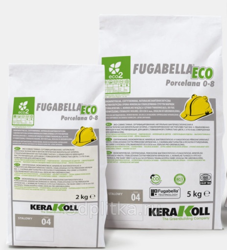 Kerakoll Fugabella Eco Porcelana 51 - Silver 2кг затирка 🏆 купить в ...