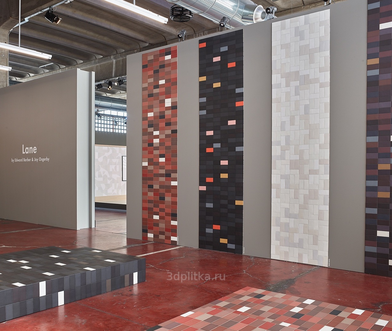 BOLP05 Lane 🏆 Poly Black 7,9x16 керамогранит от Mutina купить ...