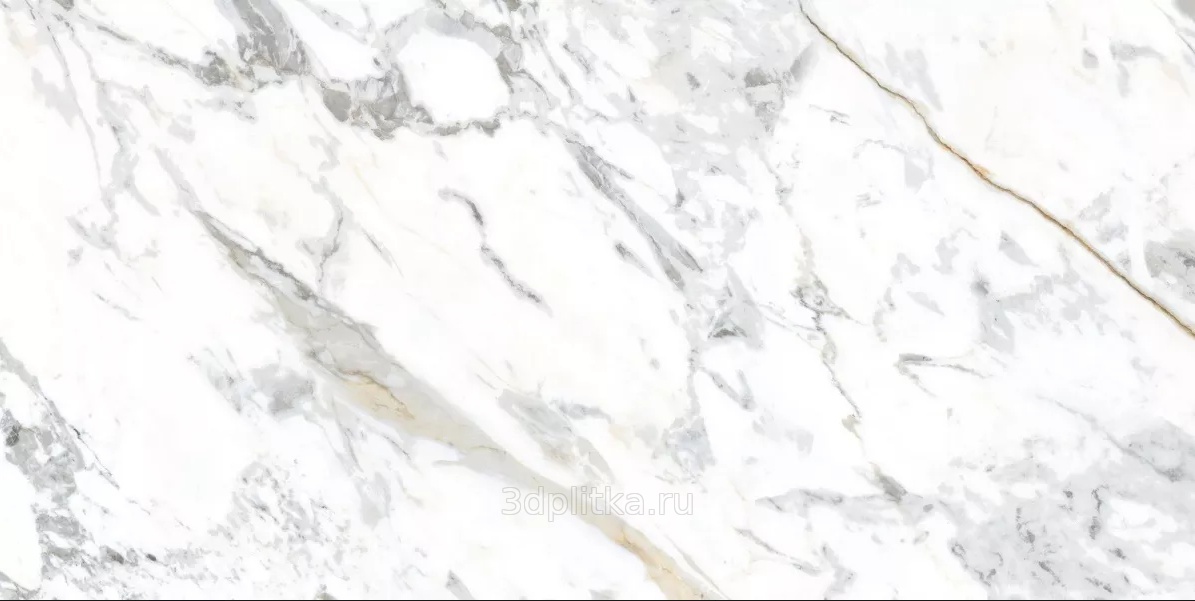 Marble 🏆 Royal Statuario Polished 60x120 керамогранит от Qutone купить ...