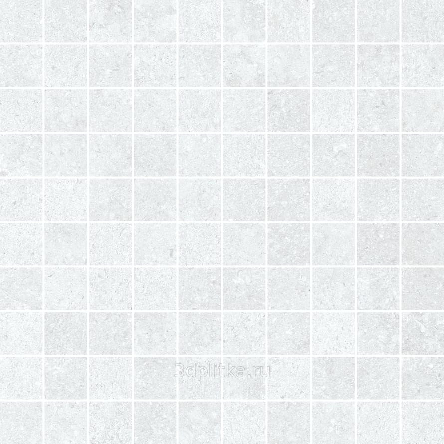 13823 Shellstone 🏆 Extrawhite Mosaico Su Rete 29,8x29,8 мозаика от ...