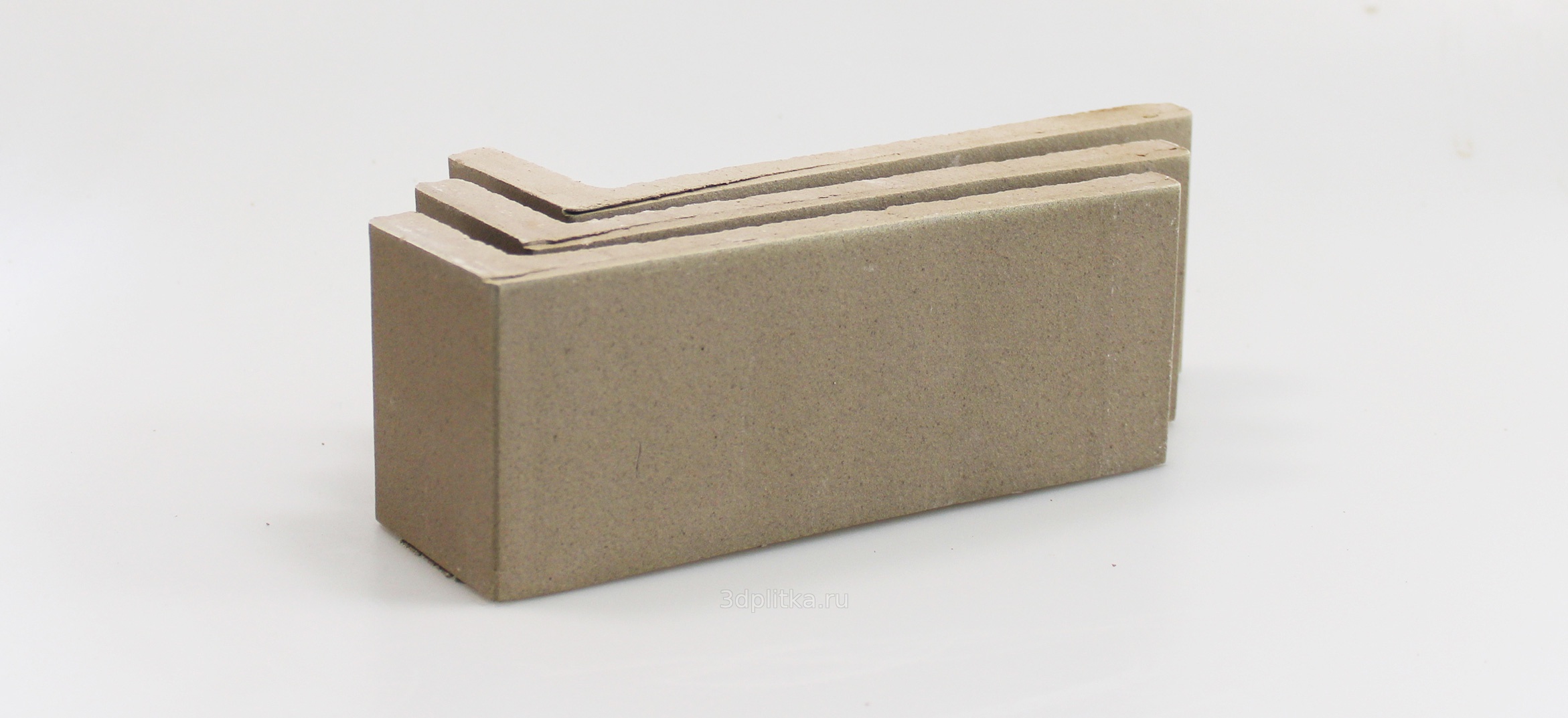 AK8109(Y) Grey 🏆 Plato 18,5x6x7,1 угол от Terramatic купить керамическую плитку и керамогранит в ...