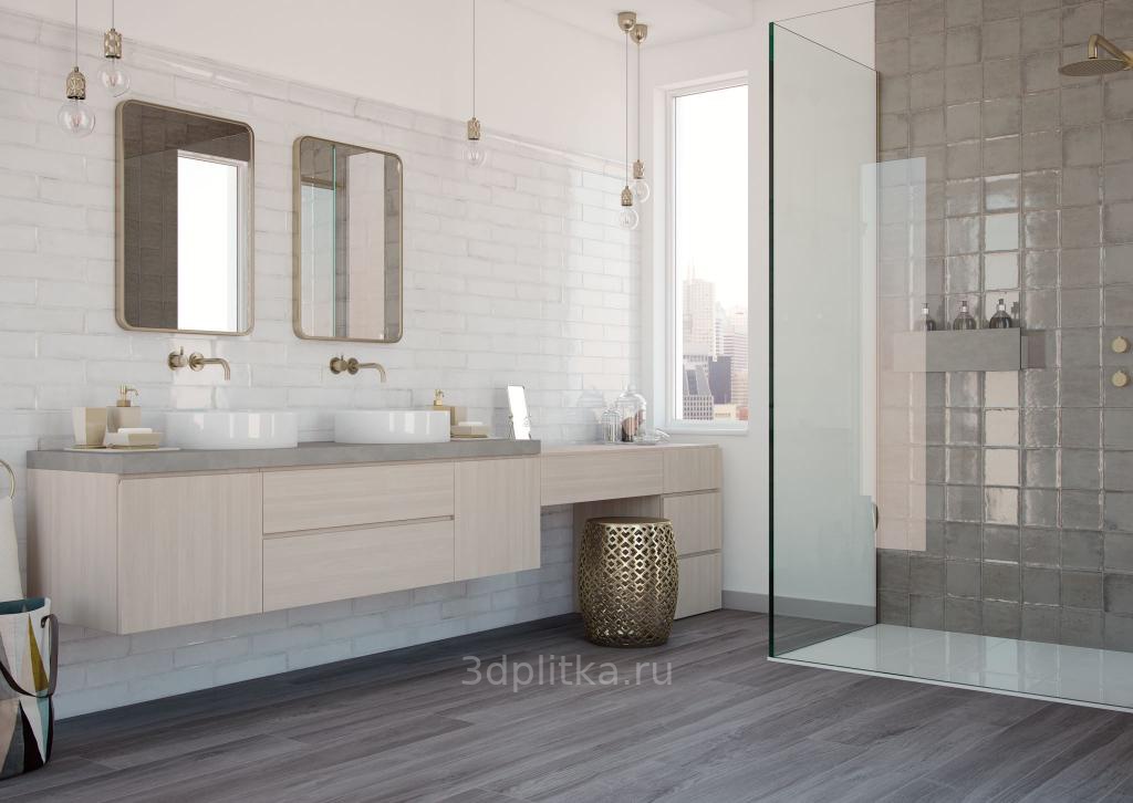 Alchimia 🏆 Decor Ivory 7,5x30 декор от Cifre купить керамическую плитку ...