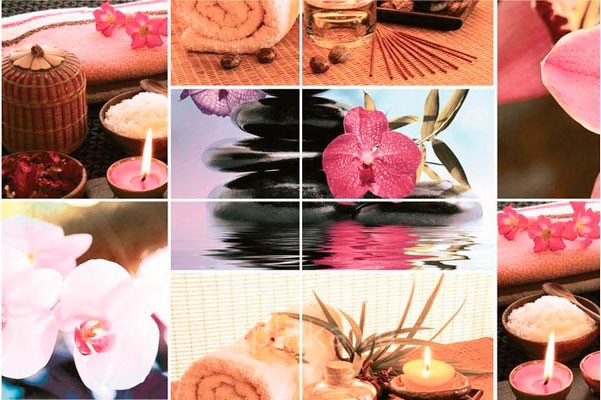 Romance 🏆 Romance Панно P4D184 60х40 (из 4-х пл.) 40x60 настенная ...