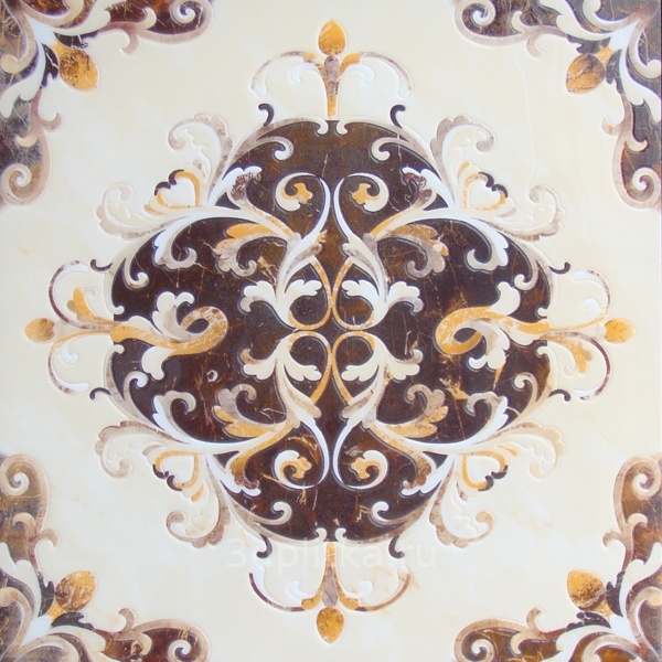 Emperador 🏆 Decor 60x60 декор от Infinity Ceramic Tiles купить ...