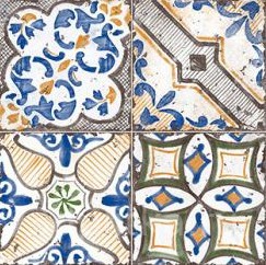 MAT D35K Materia Decoro Vietri Mix 15x15 декор от Novabell купить ...